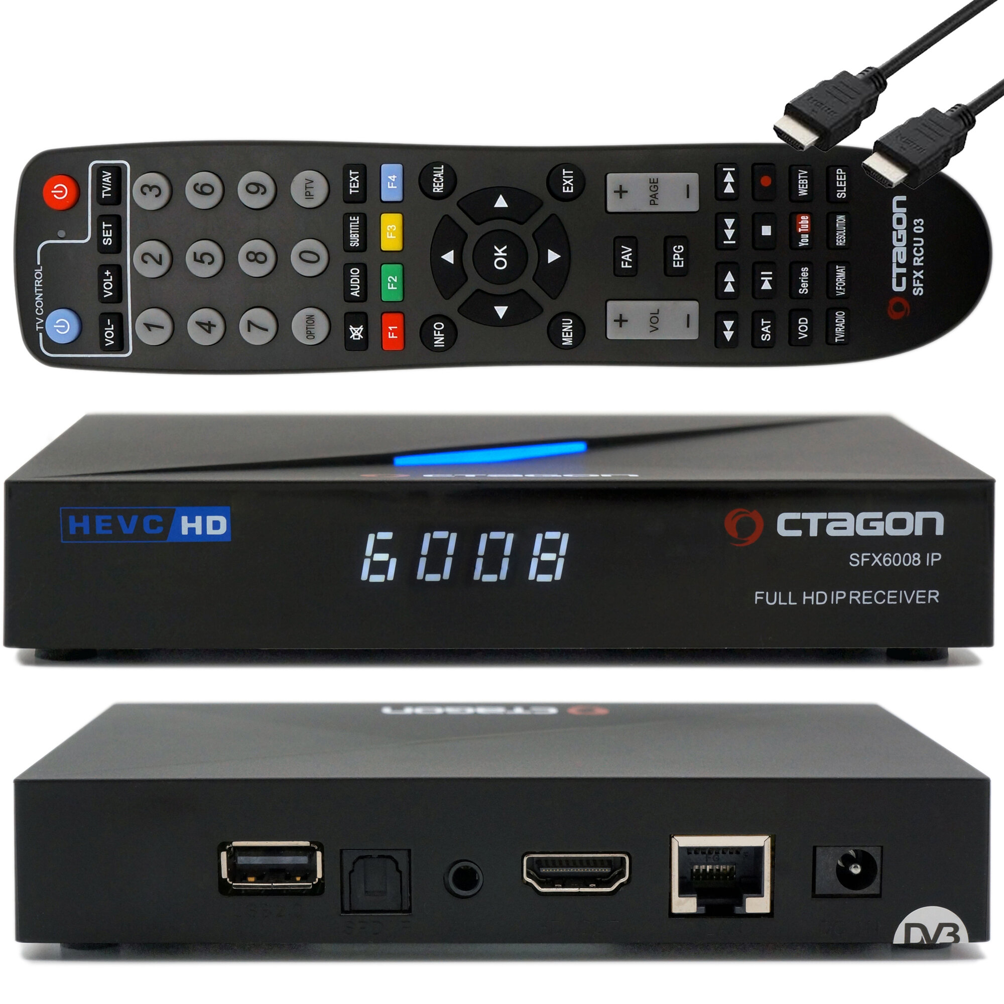 OCTAGON SFX6008 IP - Smart IPTV Receiver jetzt kaufen, 74,00