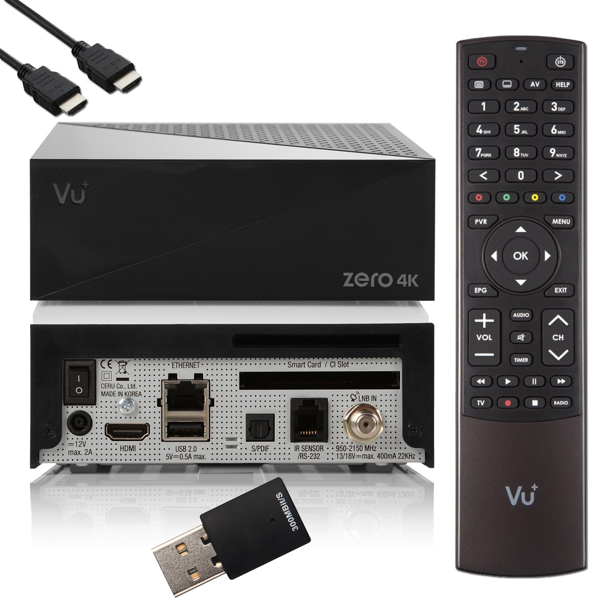 VU+ UNO 4K SE - UHD Sat-Receiver jetzt kaufen, 263,00