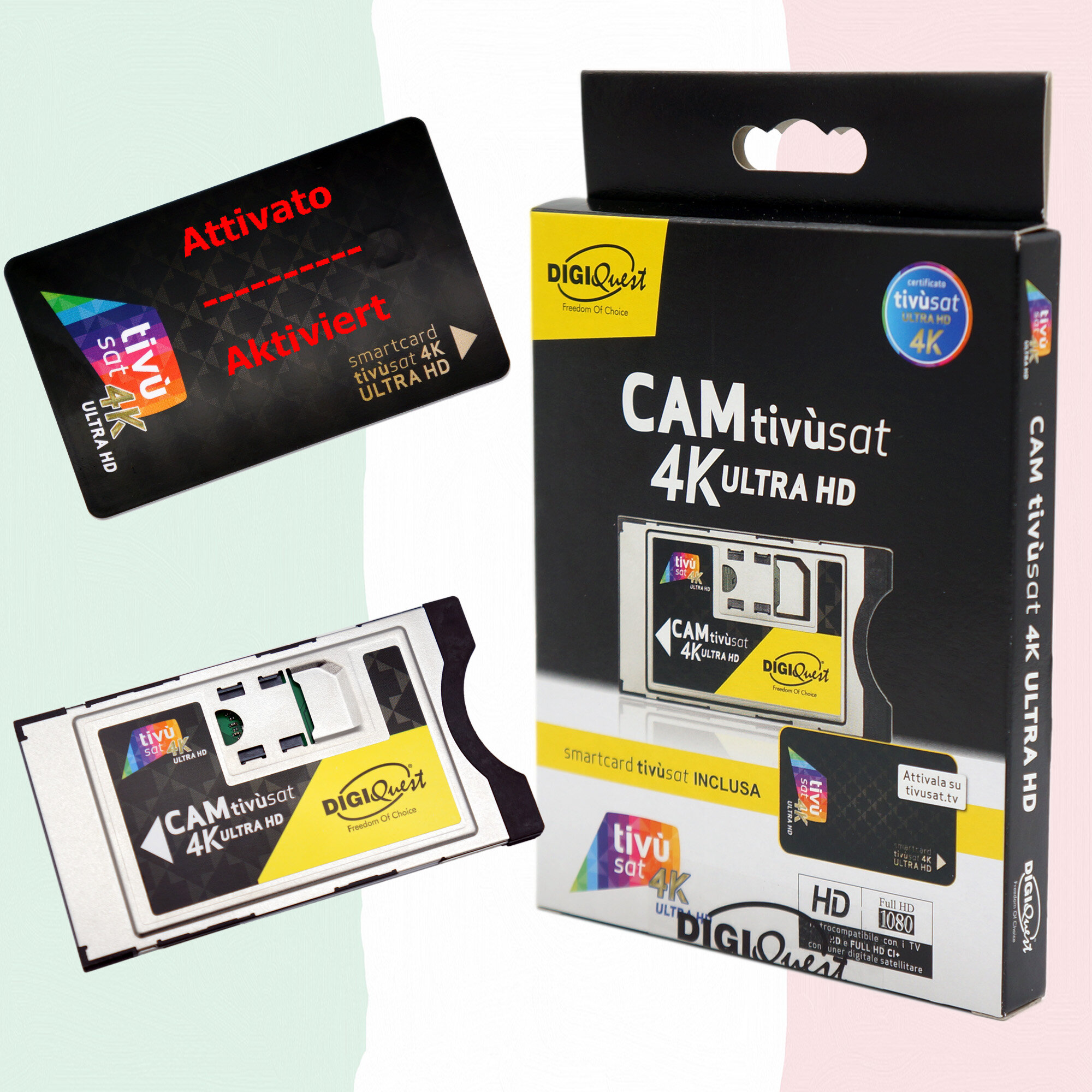 TiVuSat HD Gold Smartkarte - Jetzt aktiviert kaufen! - Digital-Sat-Onli ...